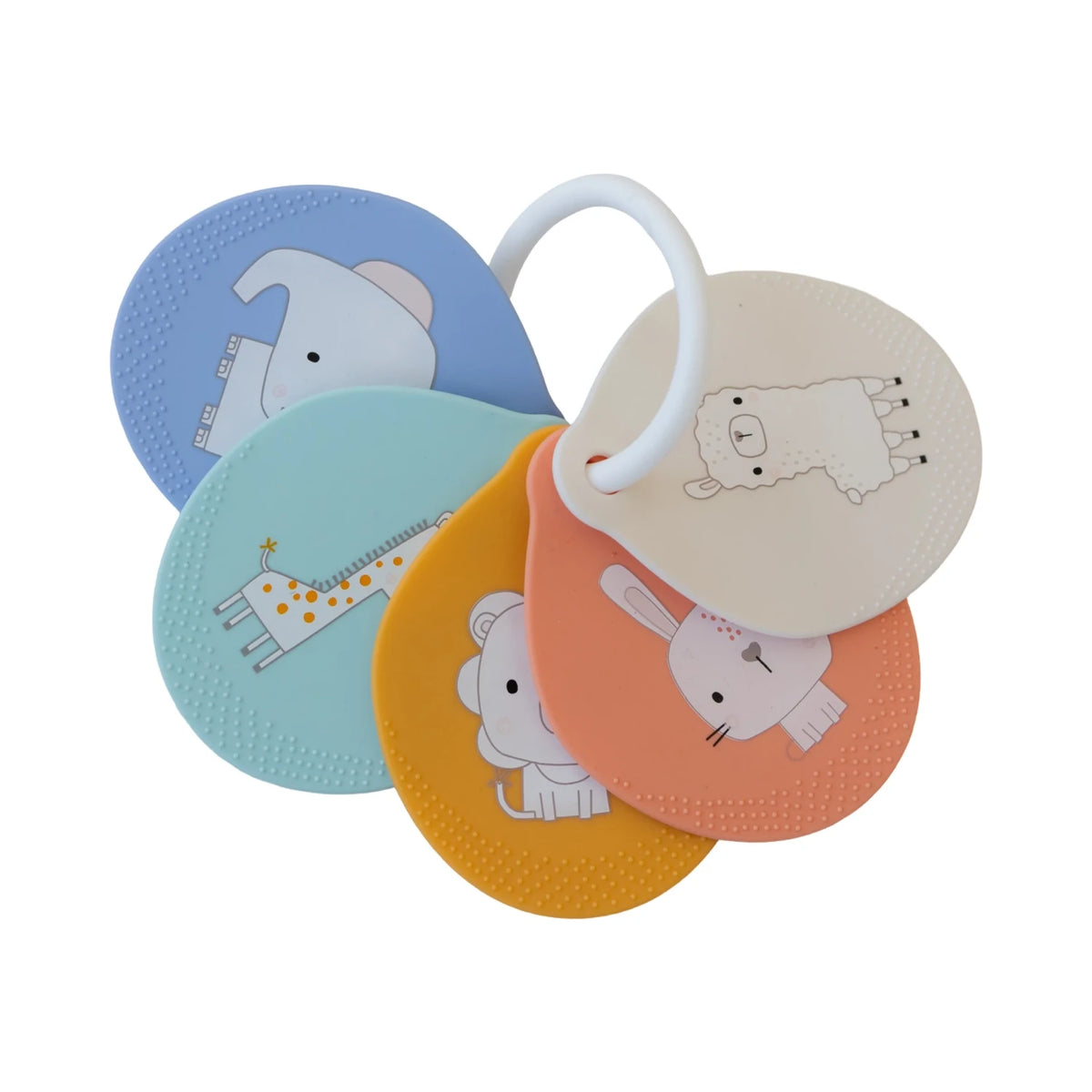 Loulou Lollipop Baby Teething Flash Cards | Chew Safe Silicone Teething ...