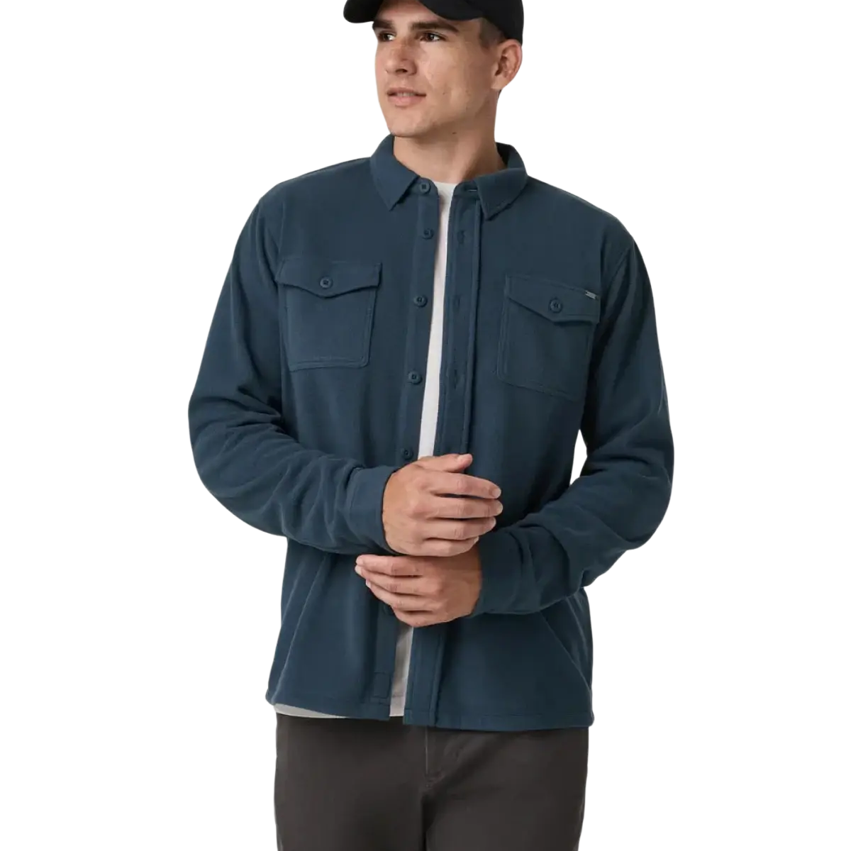 Vuori Men's Aspen Shirt Jacket | Super Soft Fleece Shirt Jacket ...