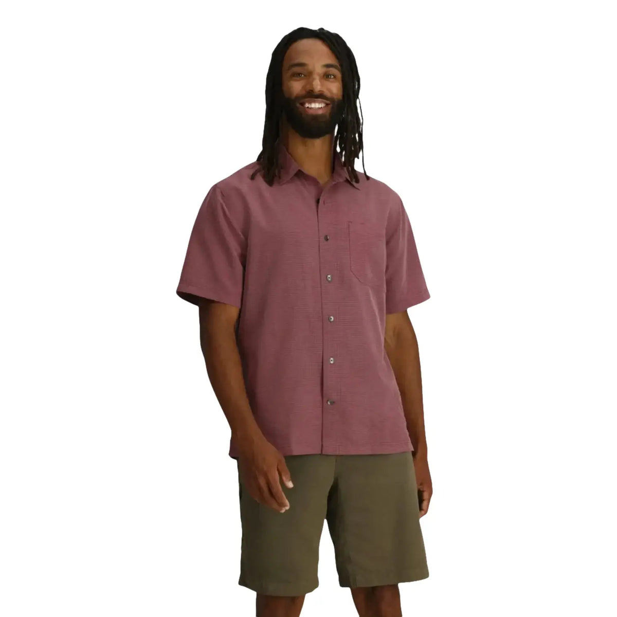 Royal Robbins Men's Desert Pucker Dry Short Sleeve | Lightweight Button ...