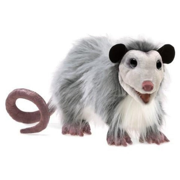 Opossum Folkmanis Hand Puppet | Realistic North American Possum Plush ...